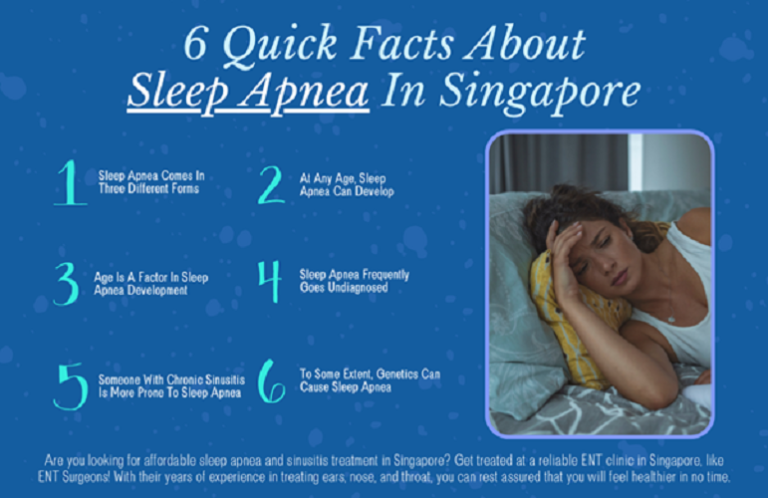 6 Quick Facts About Sleep Apnea In Singapore - Biz Nutrition